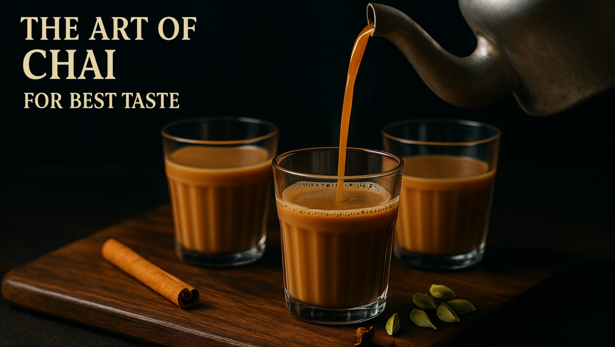 The Art of Chai For Best Taste - S. K. TRADING
