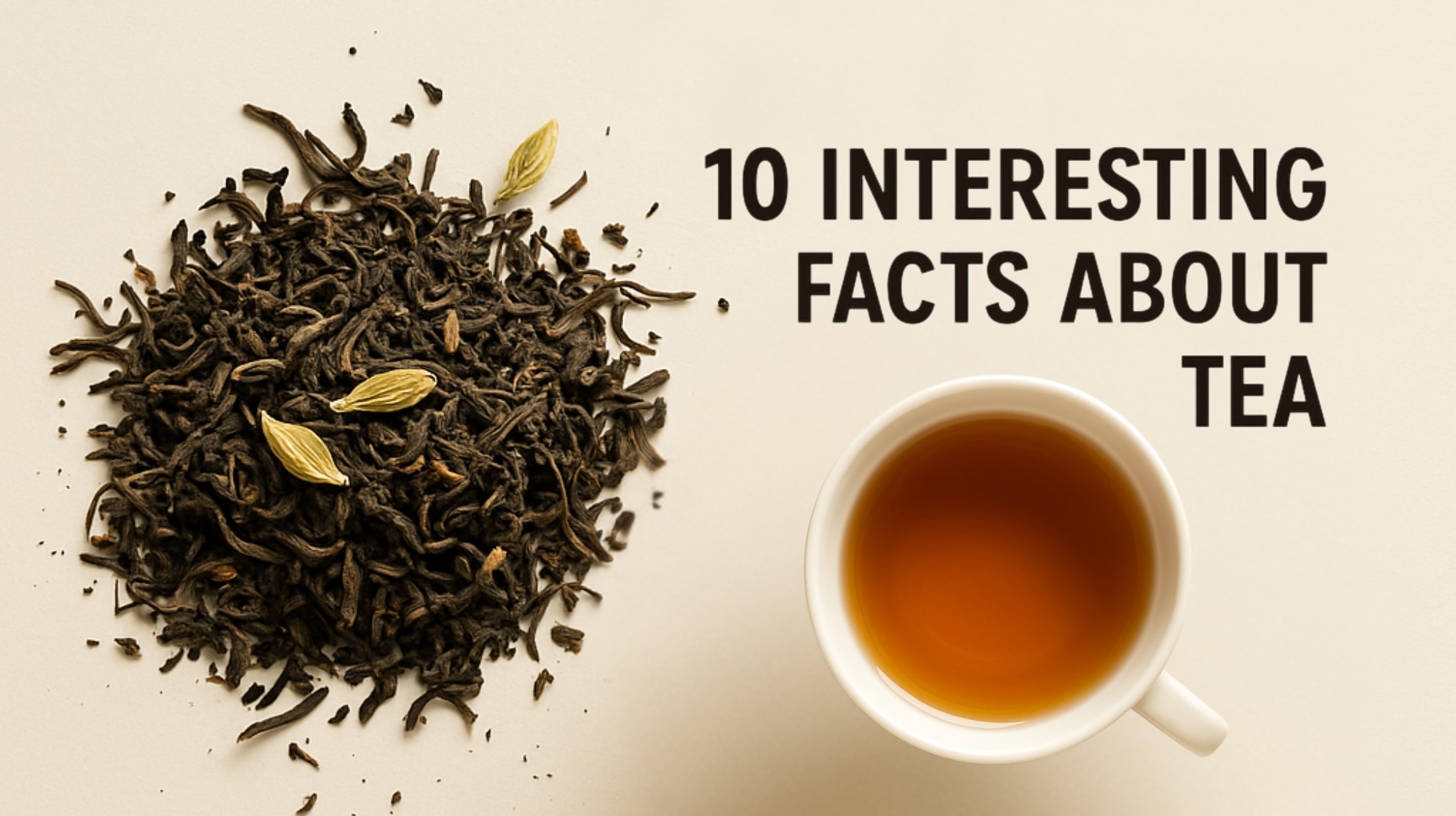 10 Interesting Facts About Tea - S. K. TRADING